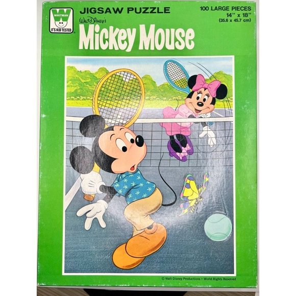 Whitman/Disney | Toys | Vintage Whitmandisney Mickey Minnie Mouse ...